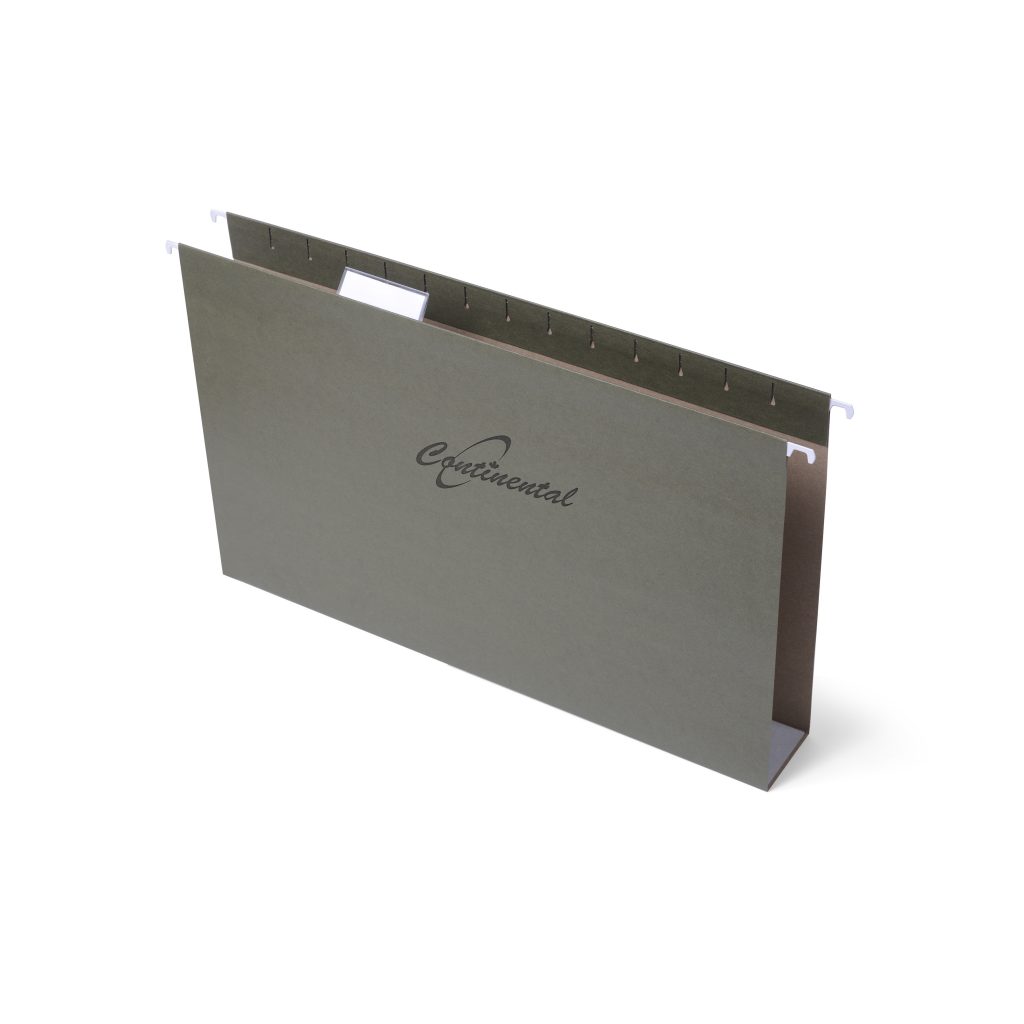 Hanging Folder Size Legal Extra Capacity 2'' Color Standard Green ...